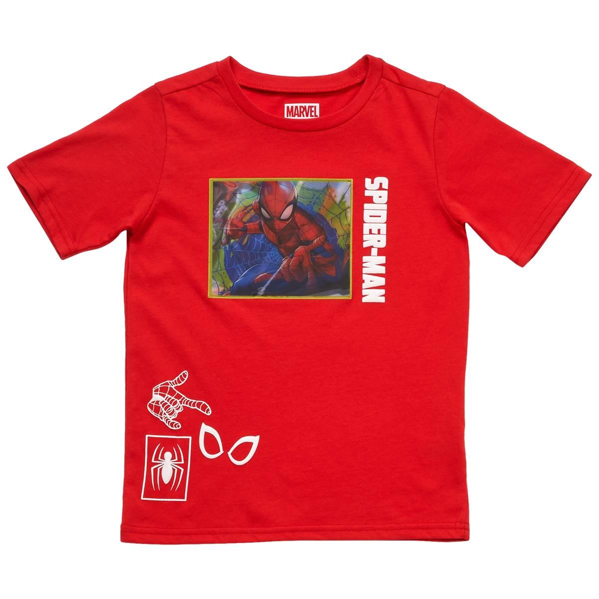 Click here for Boys (4-6) Marvel Spider-Man Lenticular Short Slee... prices