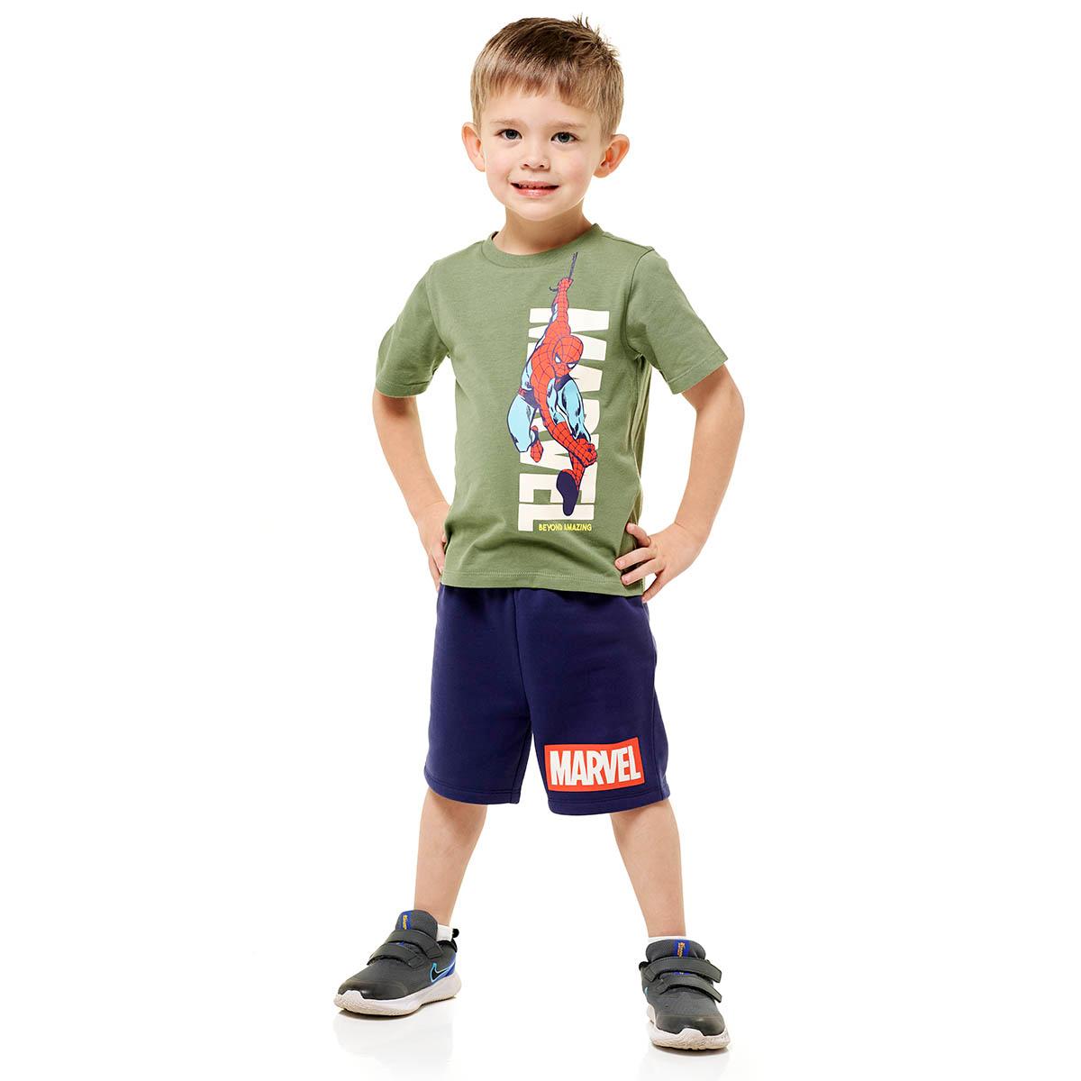 Click here for Toddler Boy Spider-Man Tee & Shorts Set prices