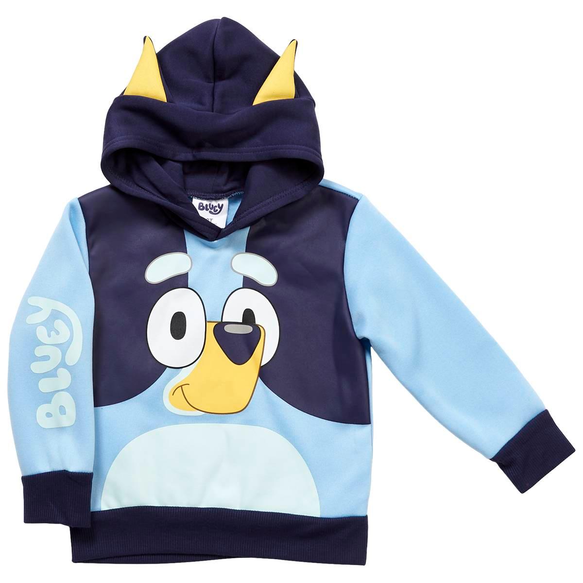 Click here for Toddler Boy Bluey Color Block Hoodie prices
