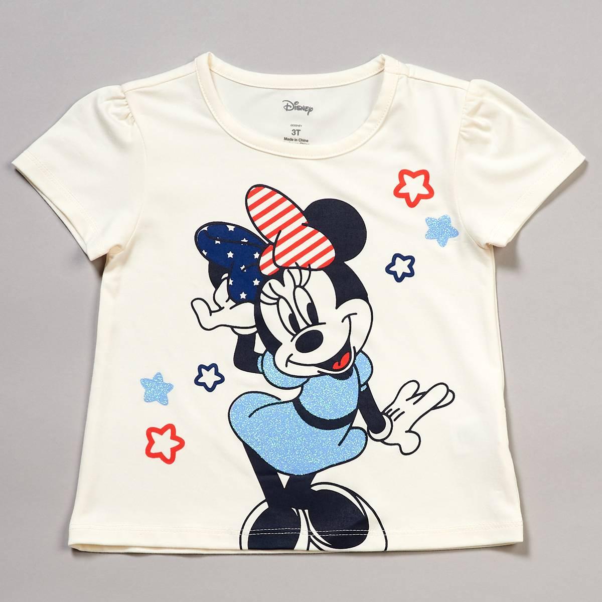 Click here for Toddler Girl Disney Minnie Mouse Stars Americana T... prices