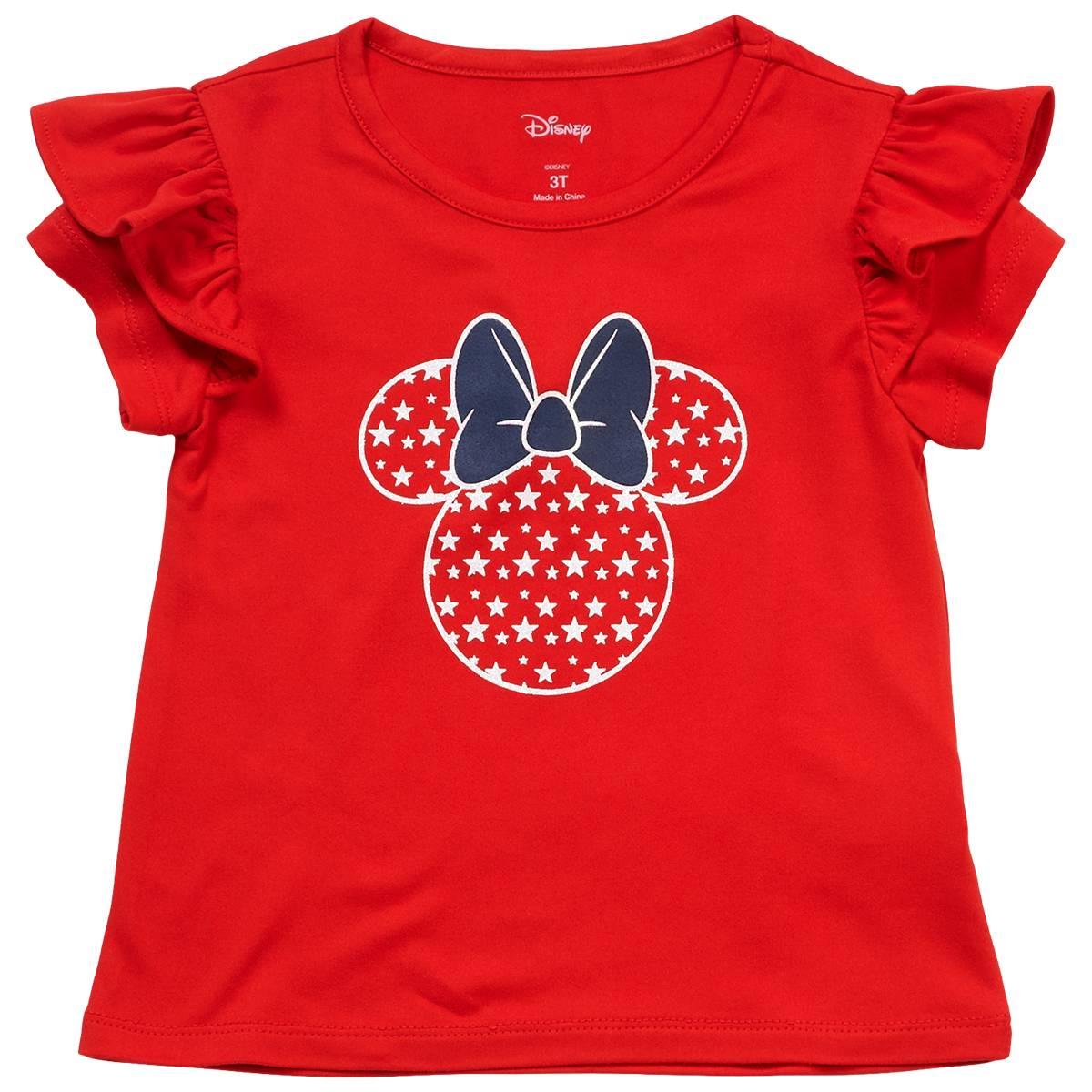 Click here for Toddler Girl Disney Minnie Glitter Stars Americana... prices
