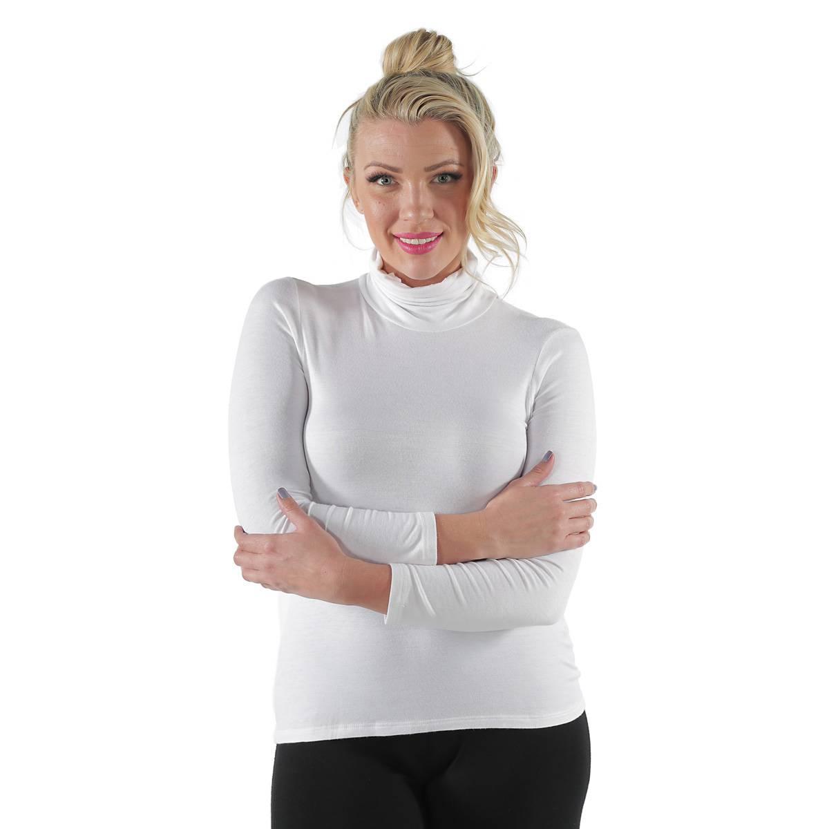 Click here for Plus Size 24/7 Comfort Apparel Classic Long Sleeve... prices