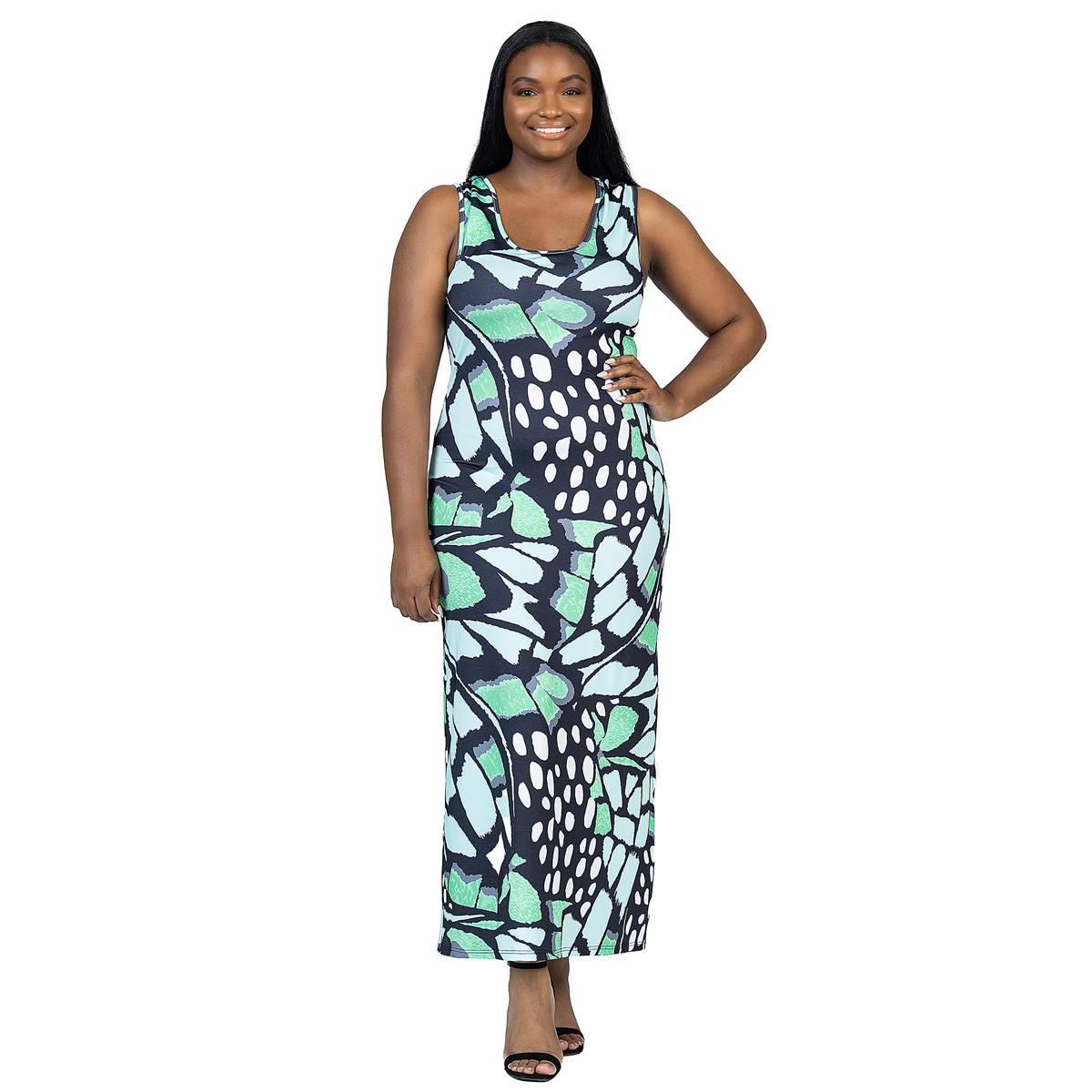Click here for Plus Size 24/7 Comfort Apparel Butterfly Razorback... prices
