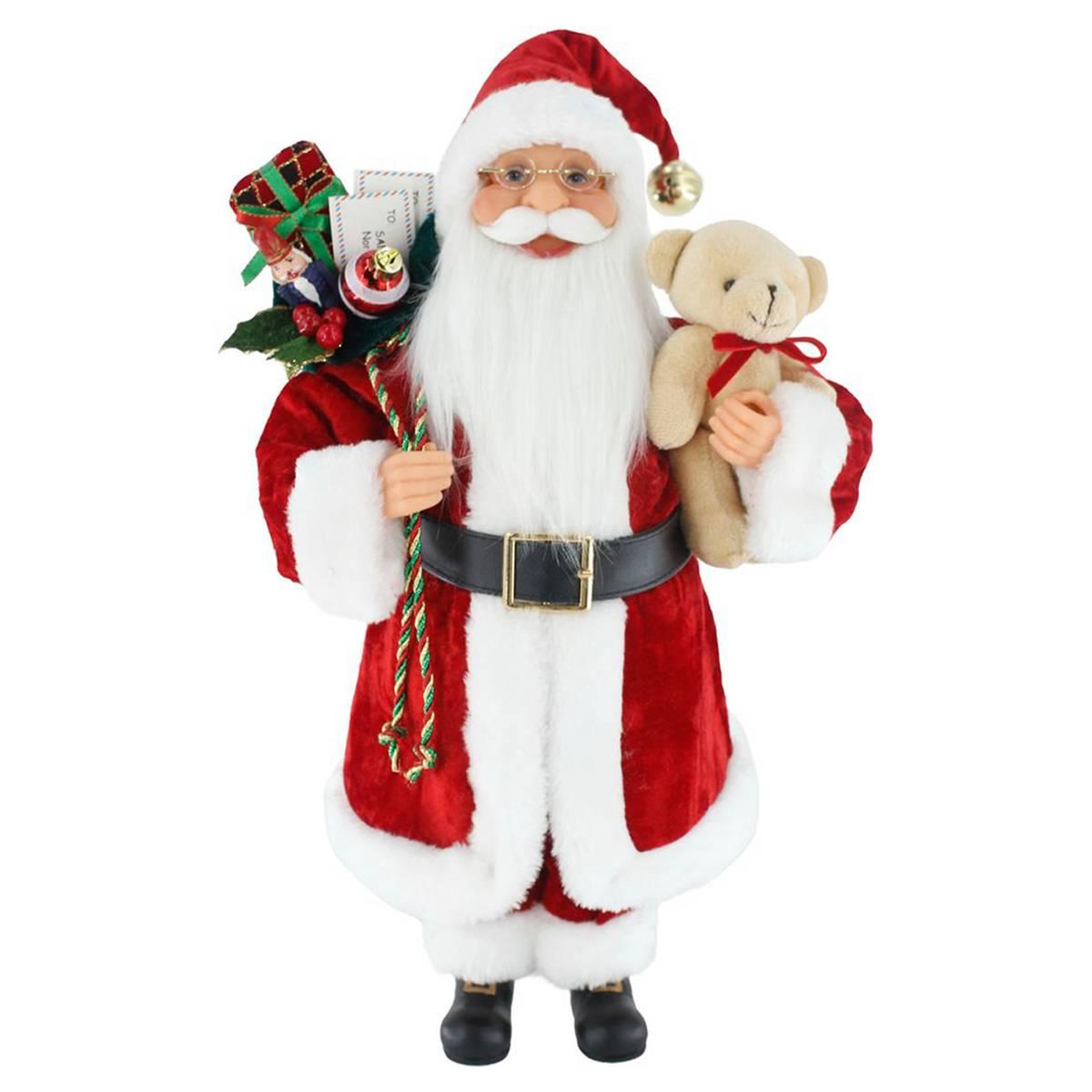 Click here for Windy Hill Traditional Santa with Bear & Sack prices