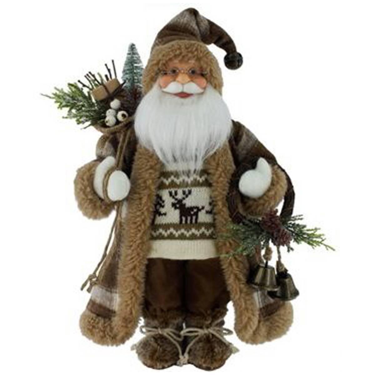 Click here for 16 Windy Hill Santa Brown Fair Isle & Fur prices