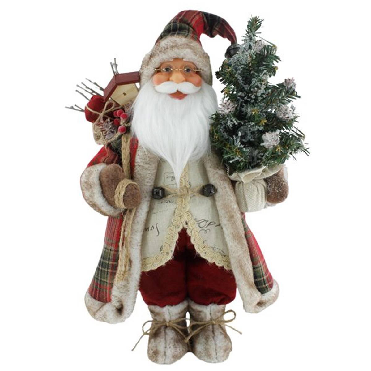 Click here for 16 Windy Hill Santa Plaid Fur Coat with Tree prices