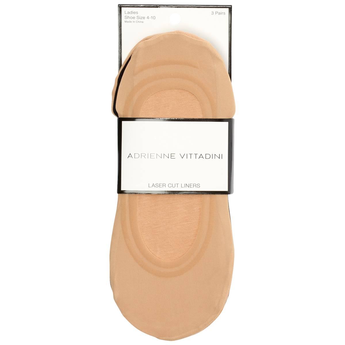 Click here for Womens Adrienne Vittadinni 3pk. Laser Cut Liner So... prices