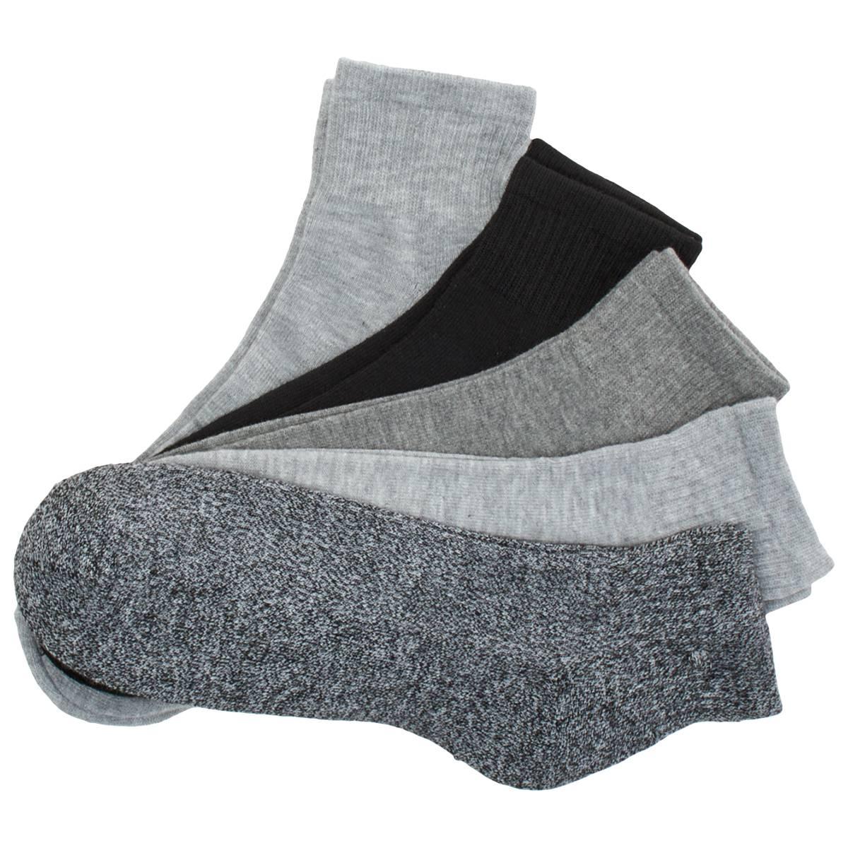 Click here for Mens Born(R) 5pk. Half Cushion Quarter Socks - Nav... prices