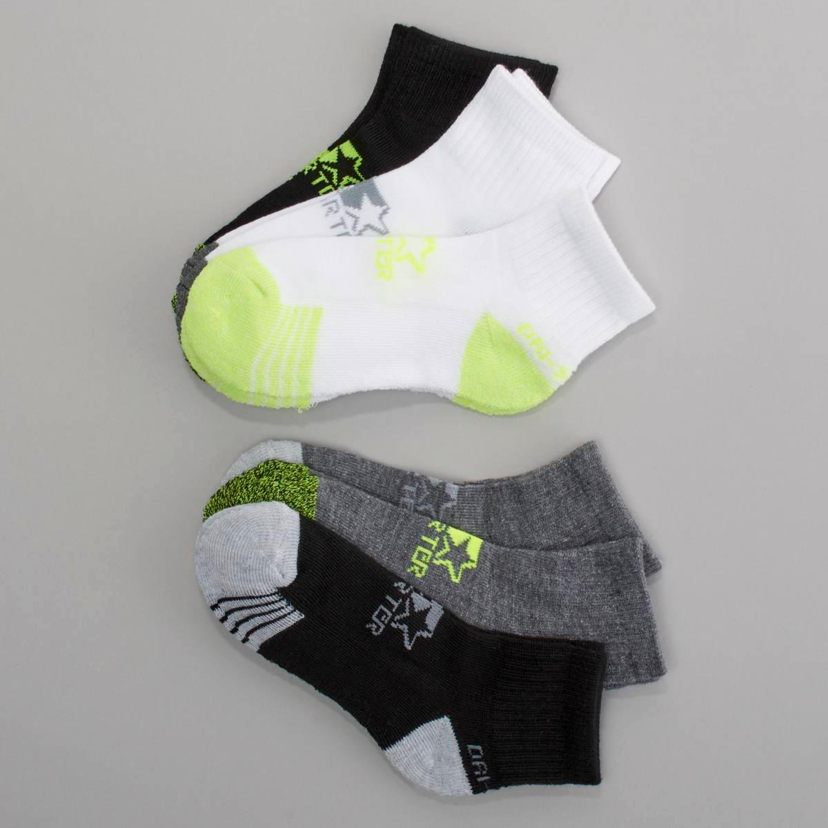 Click here for Boys (8-20) Starter(R) 6pk. Quarter Half Cushion S... prices
