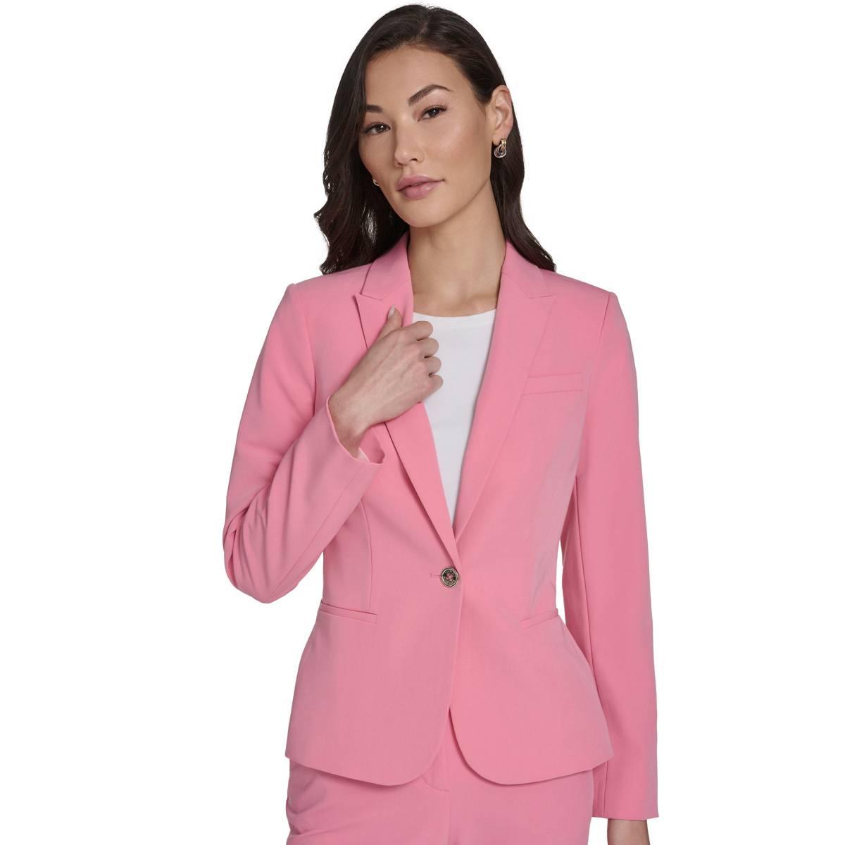 Click here for Womens Tommy Hilfiger Long Sleeve One Button Solid... prices