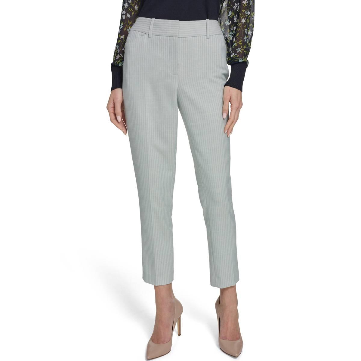 Click here for Womens Tommy Hilfiger Slim Fit Pinstripe Dress Pan... prices