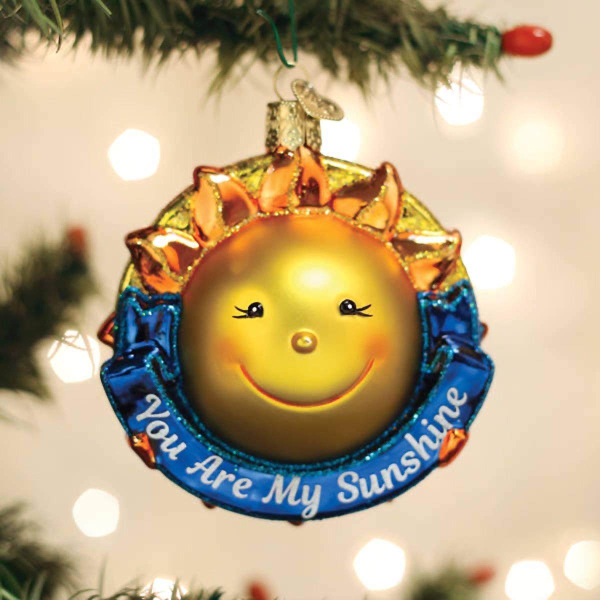 Click here for Old World Christmas You Are My Sunshine Blown Glas... prices