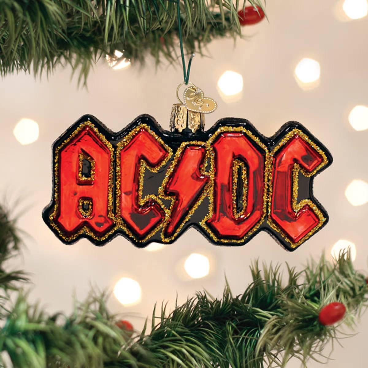 Click here for Old World Christmas AC/DC Blown Glass Ornament prices