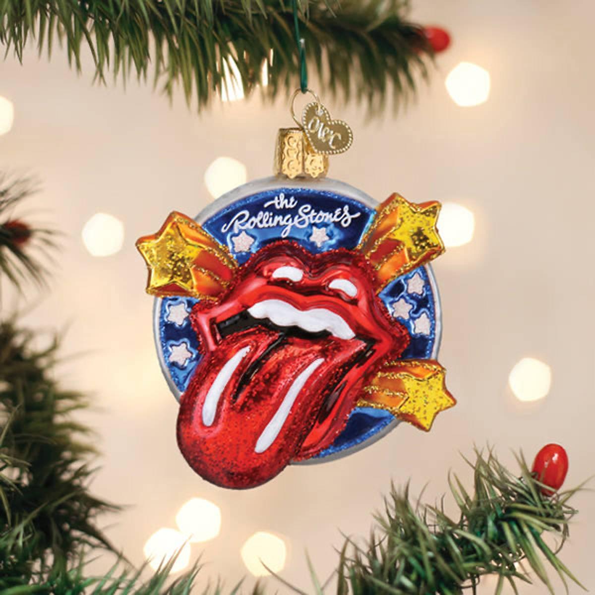 Click here for Old World Christmas Rolling Stones Tongue Blown Gl... prices