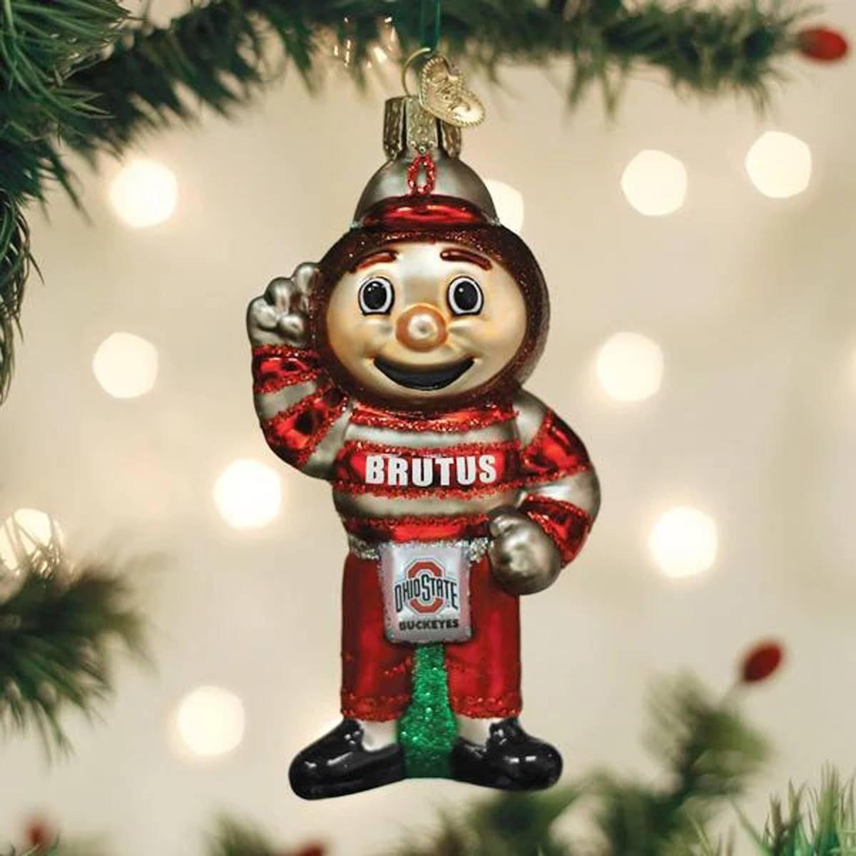 Click here for Old World Christmas Ohio State Brutus Buckeye Orna... prices