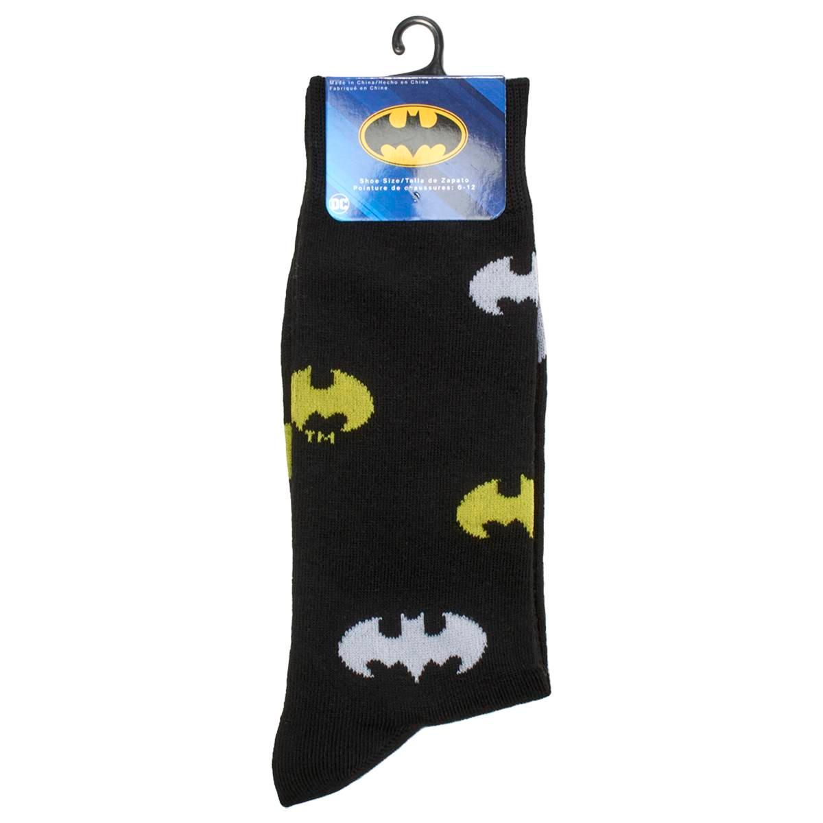 Click here for Mens Centric Brands Batman Hero By Night Crew Sock... prices