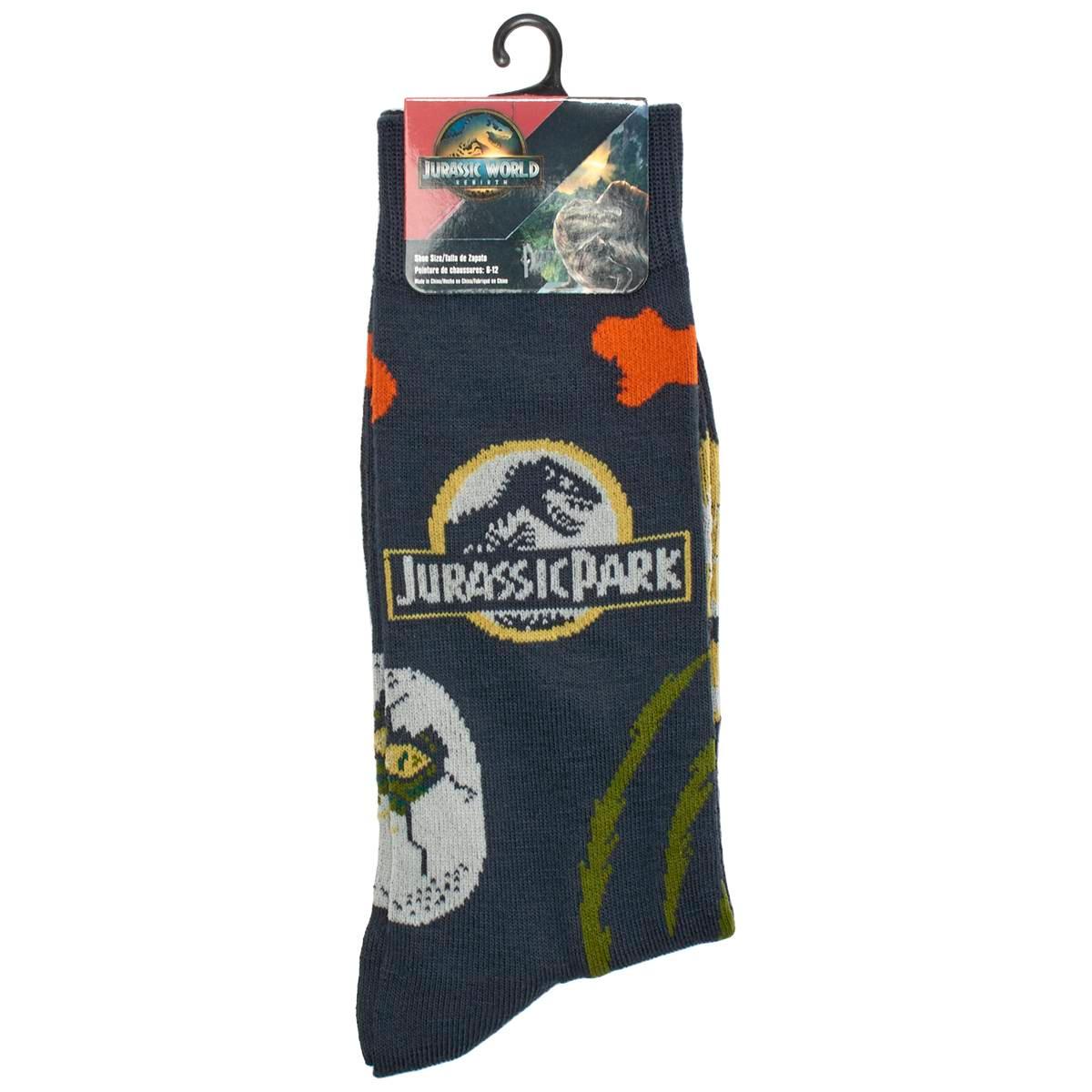 Click here for Mens Centric Brands Jurassic Retro Dinos Crew Sock... prices