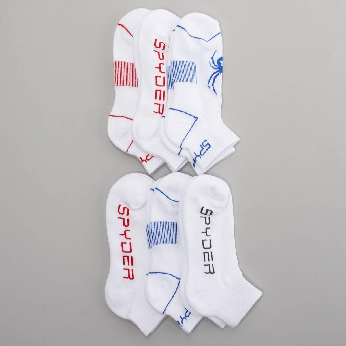 Click here for Boys (8-20) Spyder 6pk. Quarter Socks prices
