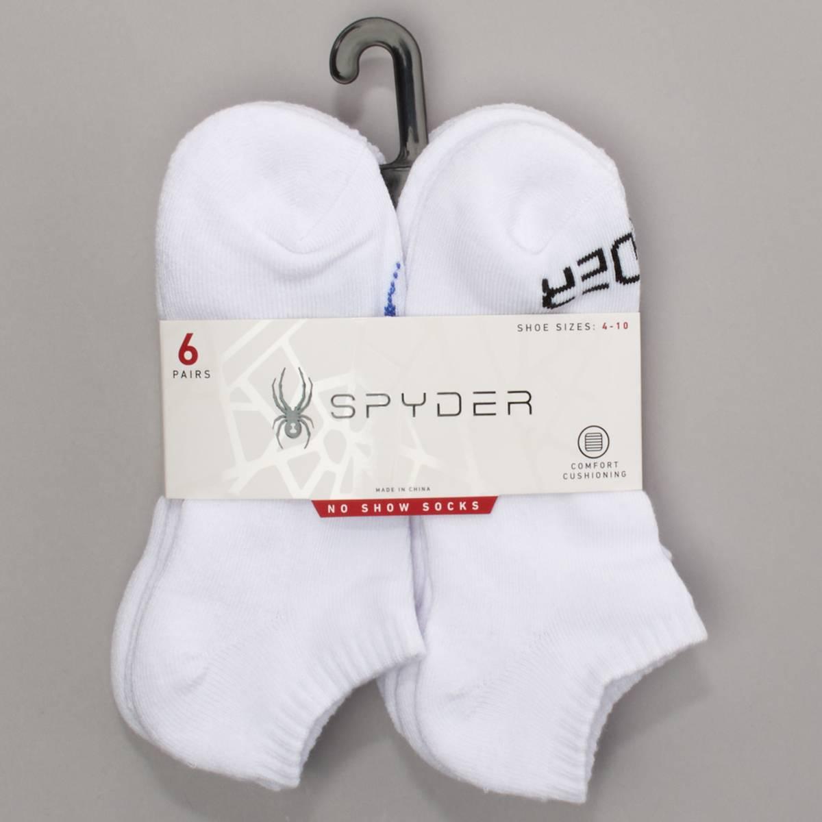 Click here for Boys Spyder 6pk. No-Show Socks prices