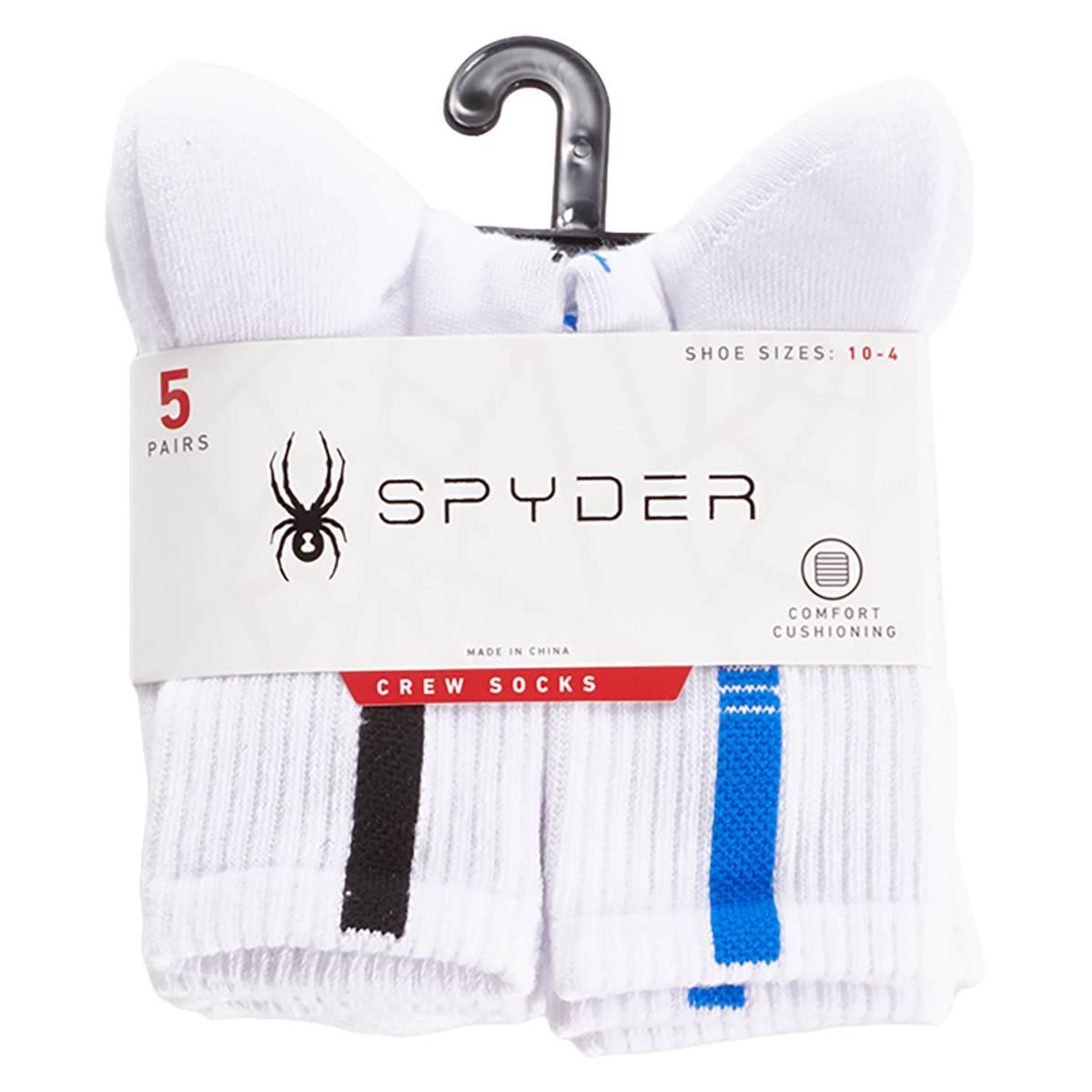 Click here for Boys (8-20) Spyder 5pk. Digital Crew Socks prices