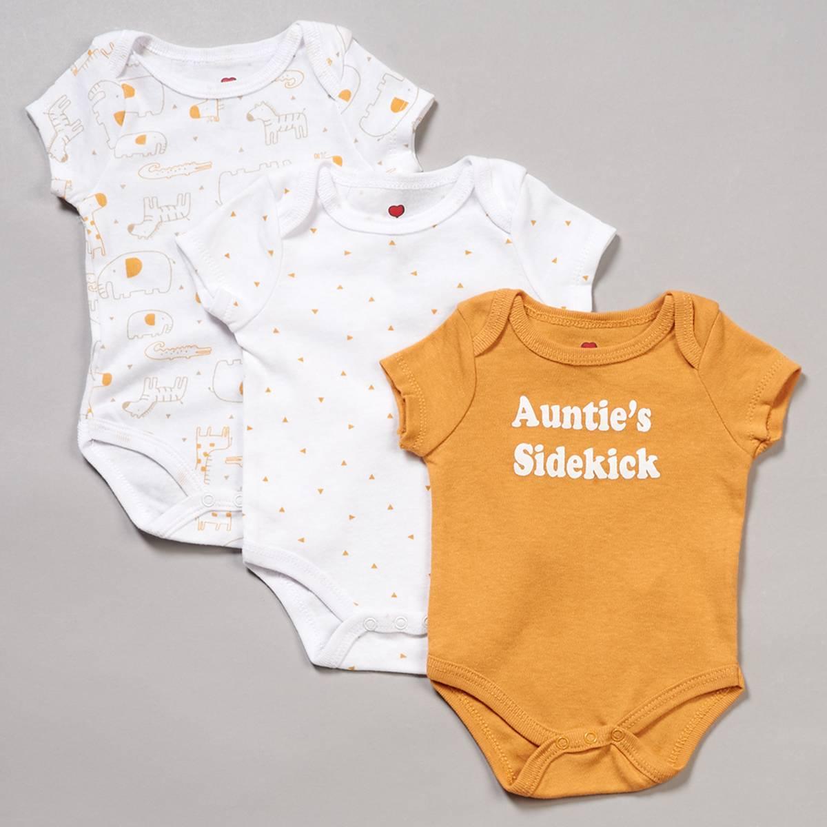 Click here for Baby Girl (NB-9M) Mini Hop 3pk. Aunties Sidekick B... prices