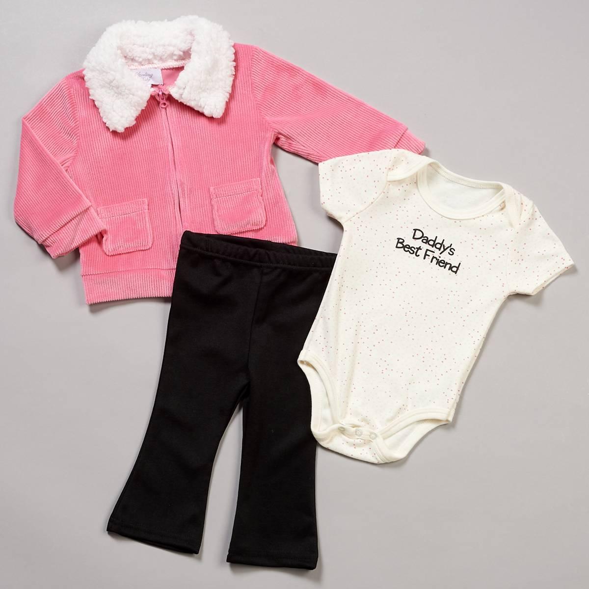 Click here for Baby Girl (12-24M) Sterling Baby 3pc. Daddys Best... prices