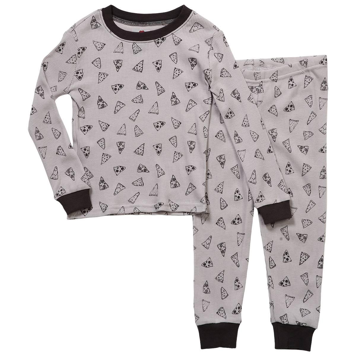 Click here for Toddler Boy Mini Hop Pizza Long Sleeve Pajama Set prices