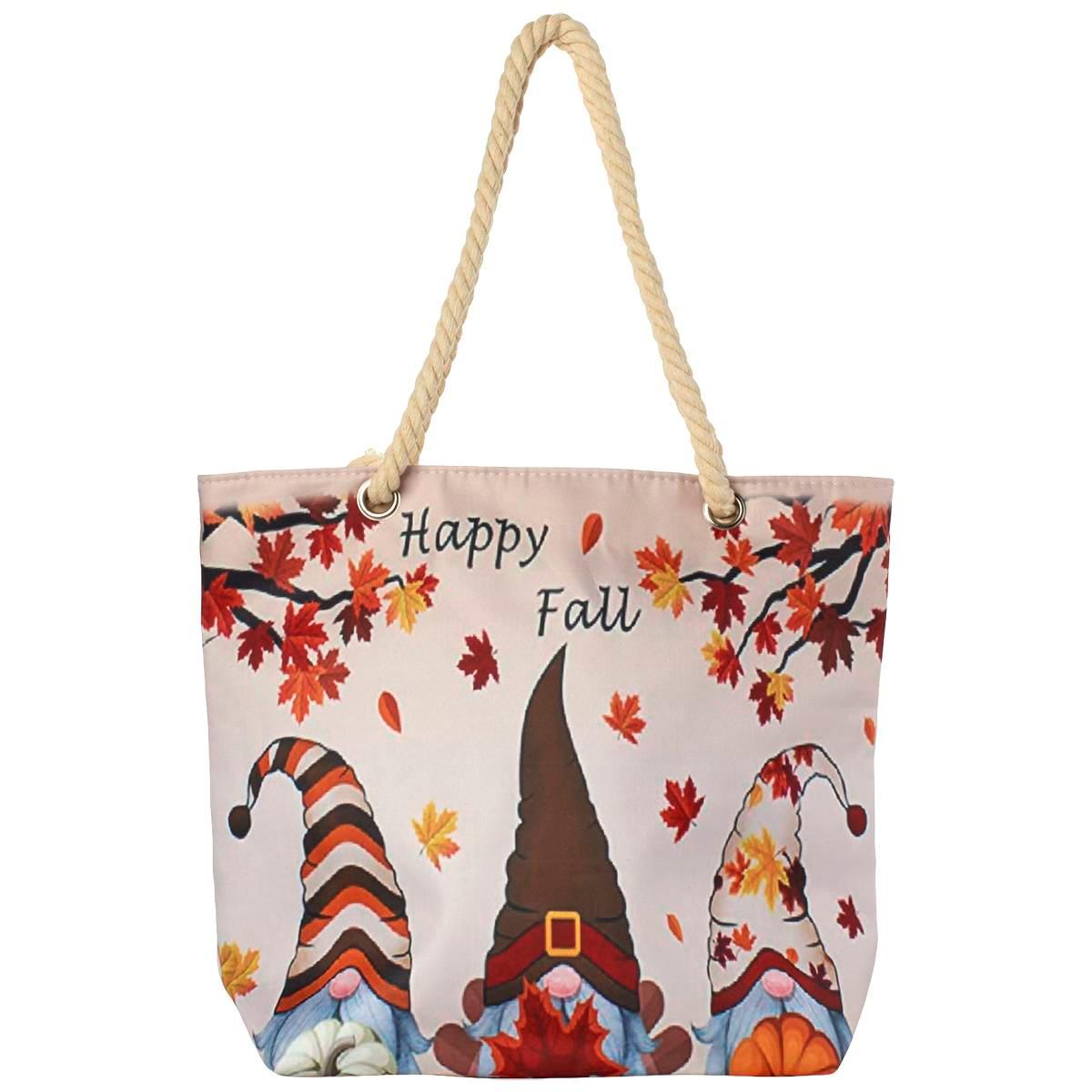 Click here for Renshun Gnome Happy Fall Tote prices