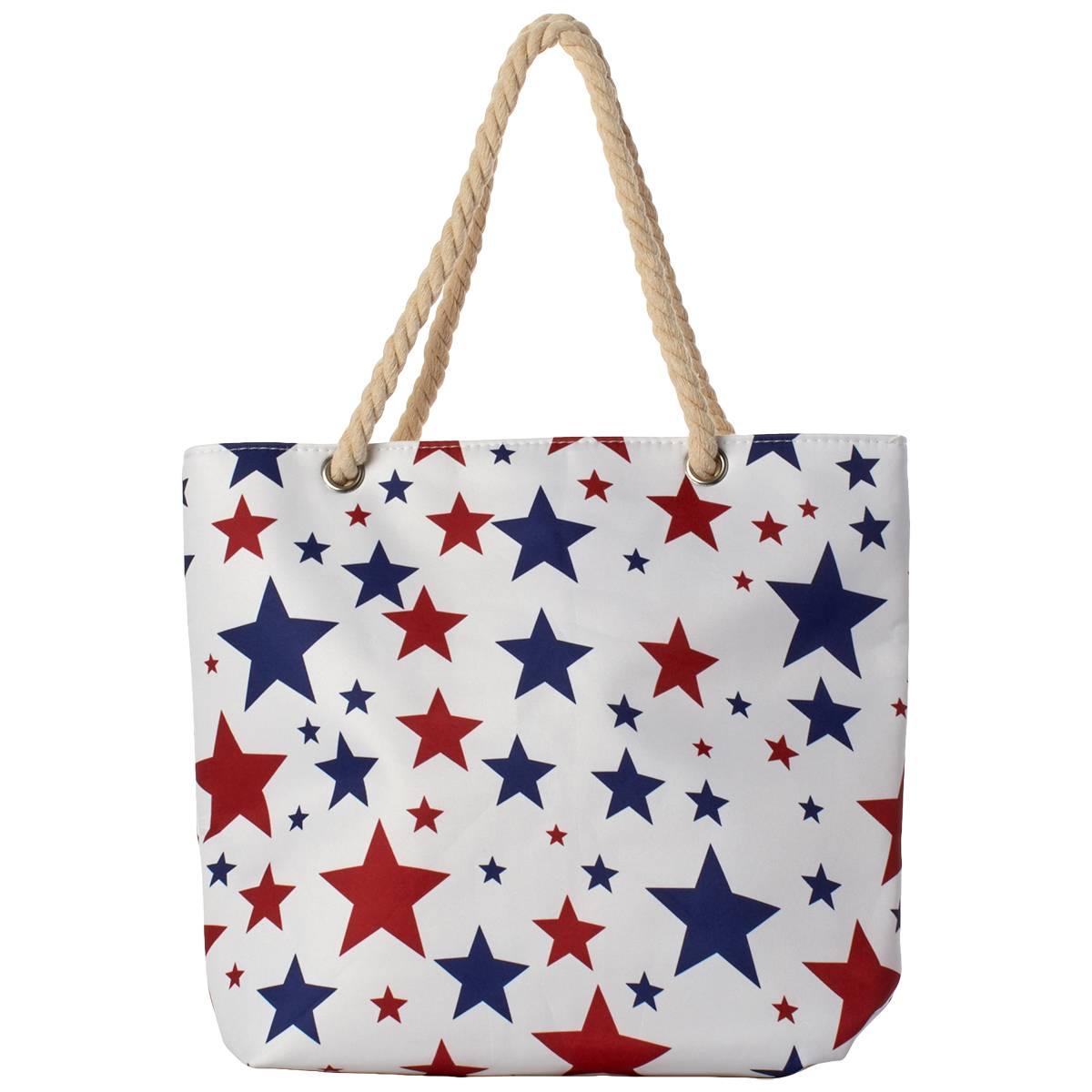 Click here for Renshun Stars Rope Handle Tote prices