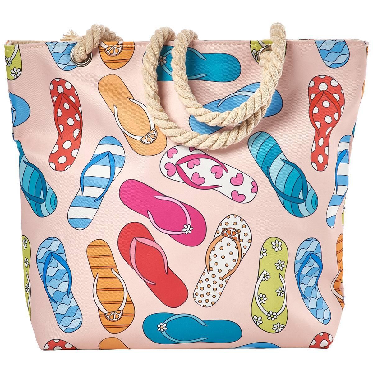 Click here for Renshun Flip Flop Rope Handle Tote prices
