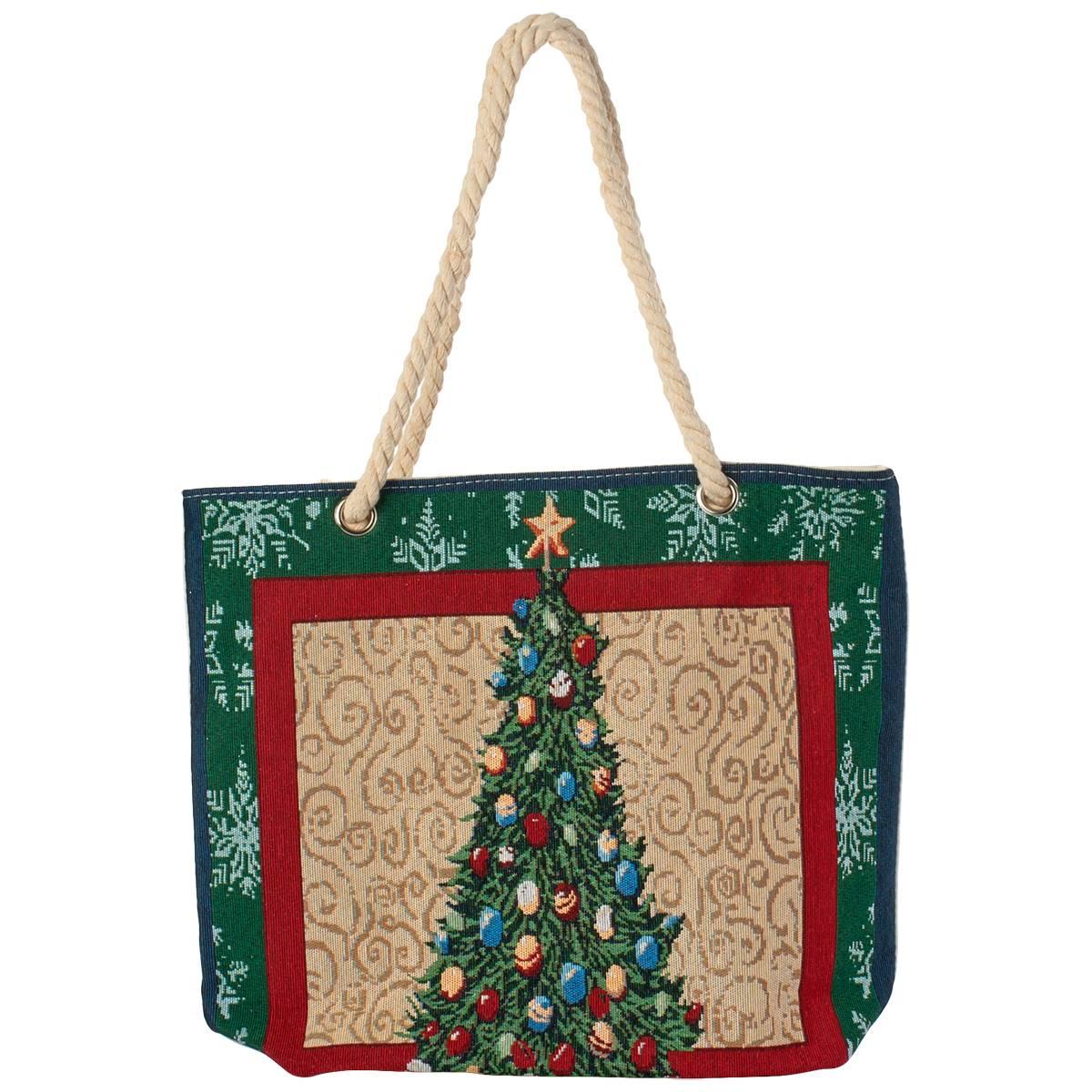 Click here for Renshun Christmas Tree Tapestry Tote prices