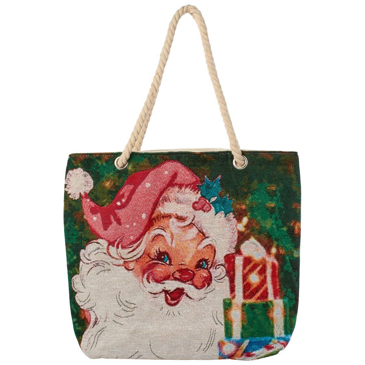 Click here for Renshun Santa Tapestry Tote prices