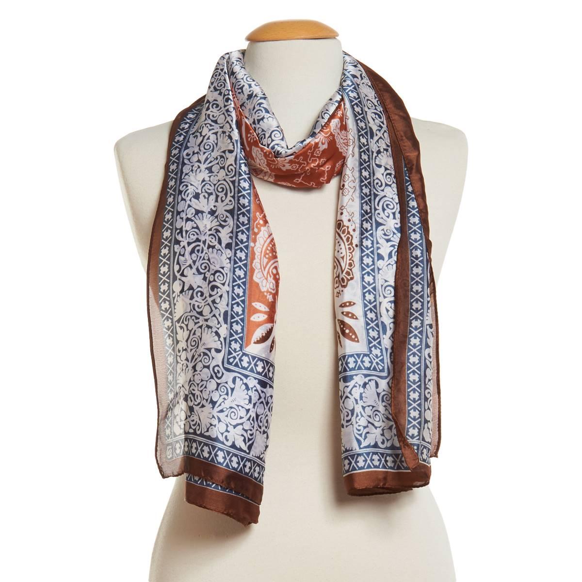 Click here for Womens Renshun Ombre Paisley Scarf prices