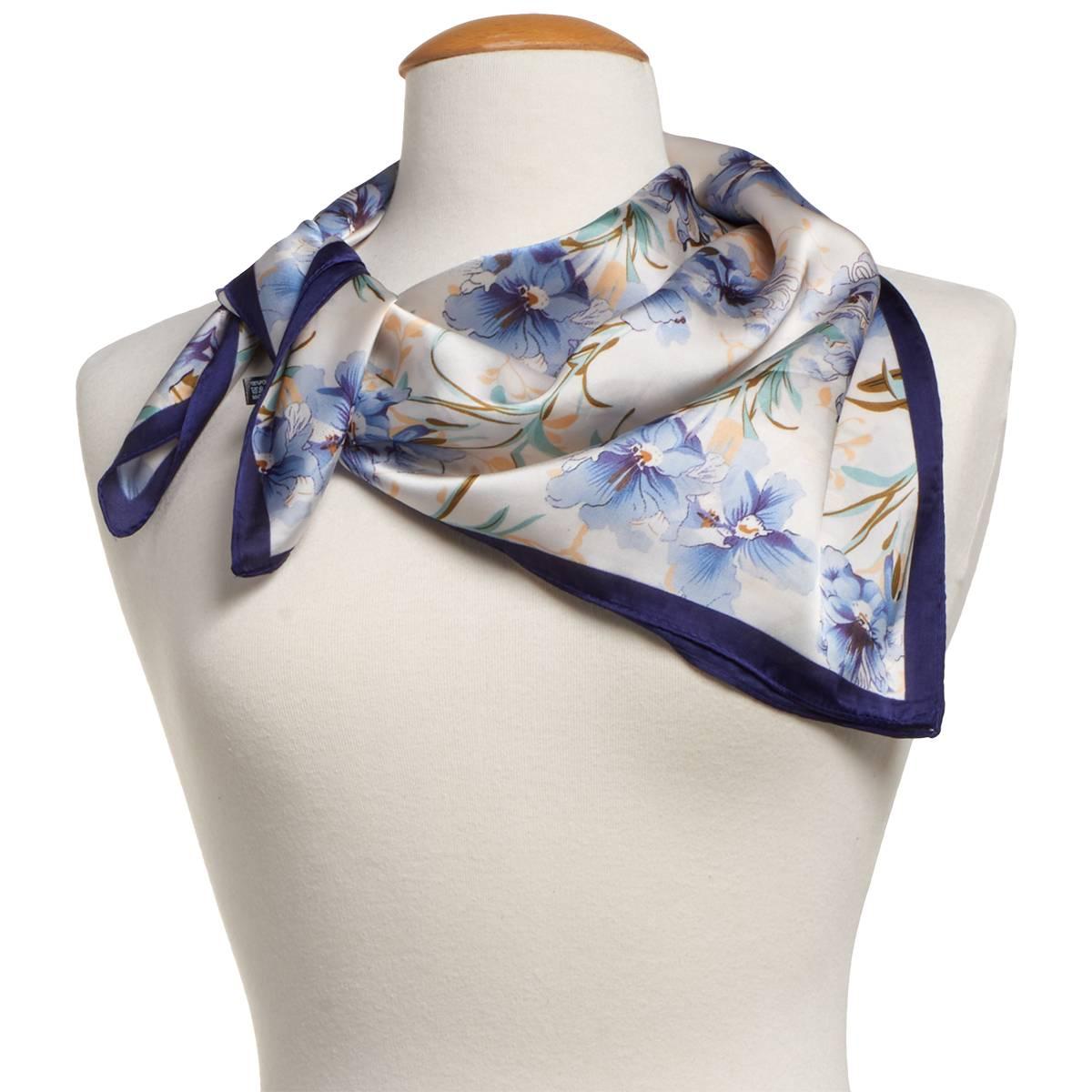 Click here for Womens Renshun Ditsy Floral Square Scarf prices