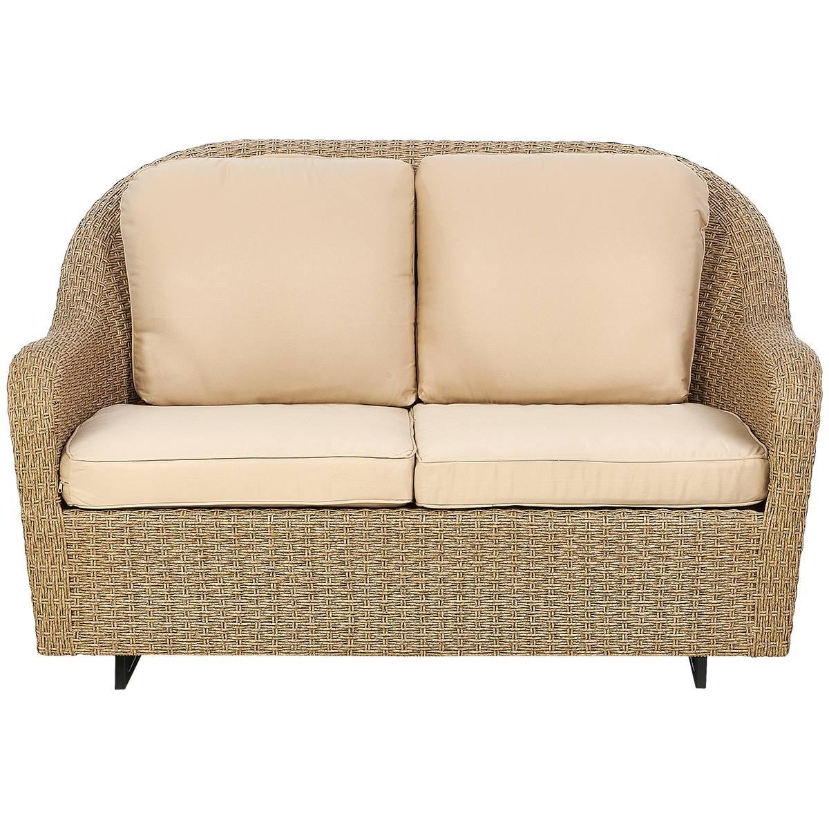 Click here for Surrey Park Wicker Glider Loveseat prices