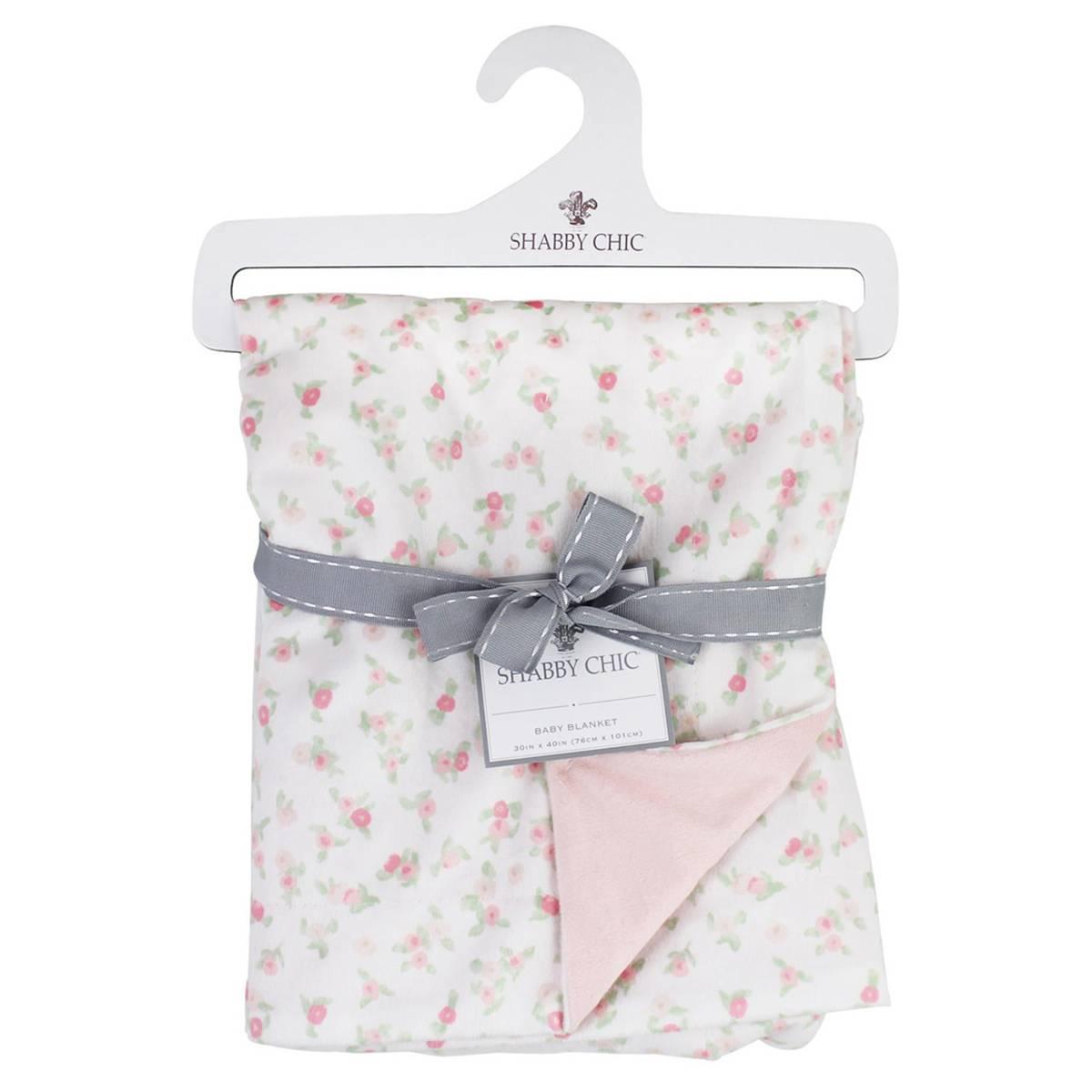 Click here for Shabby Chic Reversible Ditsy Floral & Solid Mink B... prices