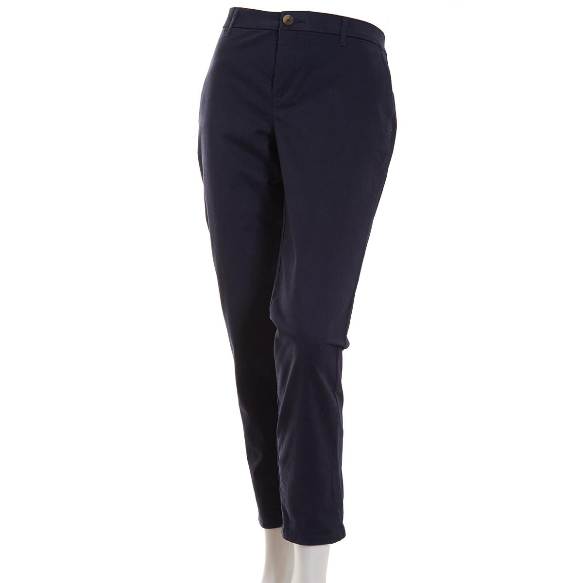 Tommy Hilfiger Womens Th Flex Hampton Cuffed Chino Straight-Leg Pants  Created for Macys - Sky Captain