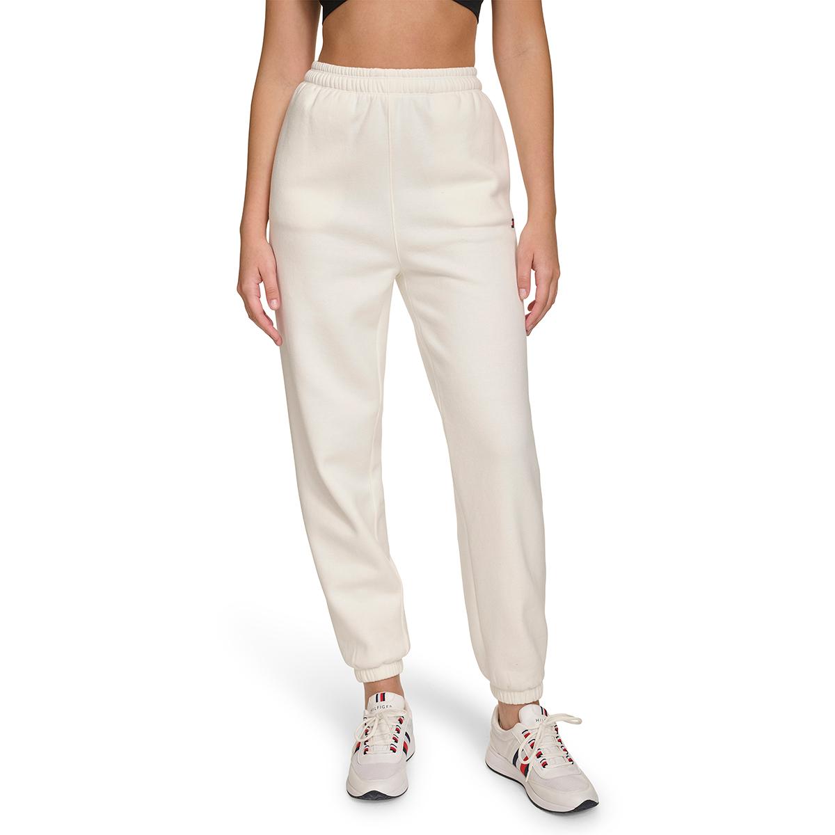 Womens Tommy Hilfiger Sport High Rise Fleece Joggers