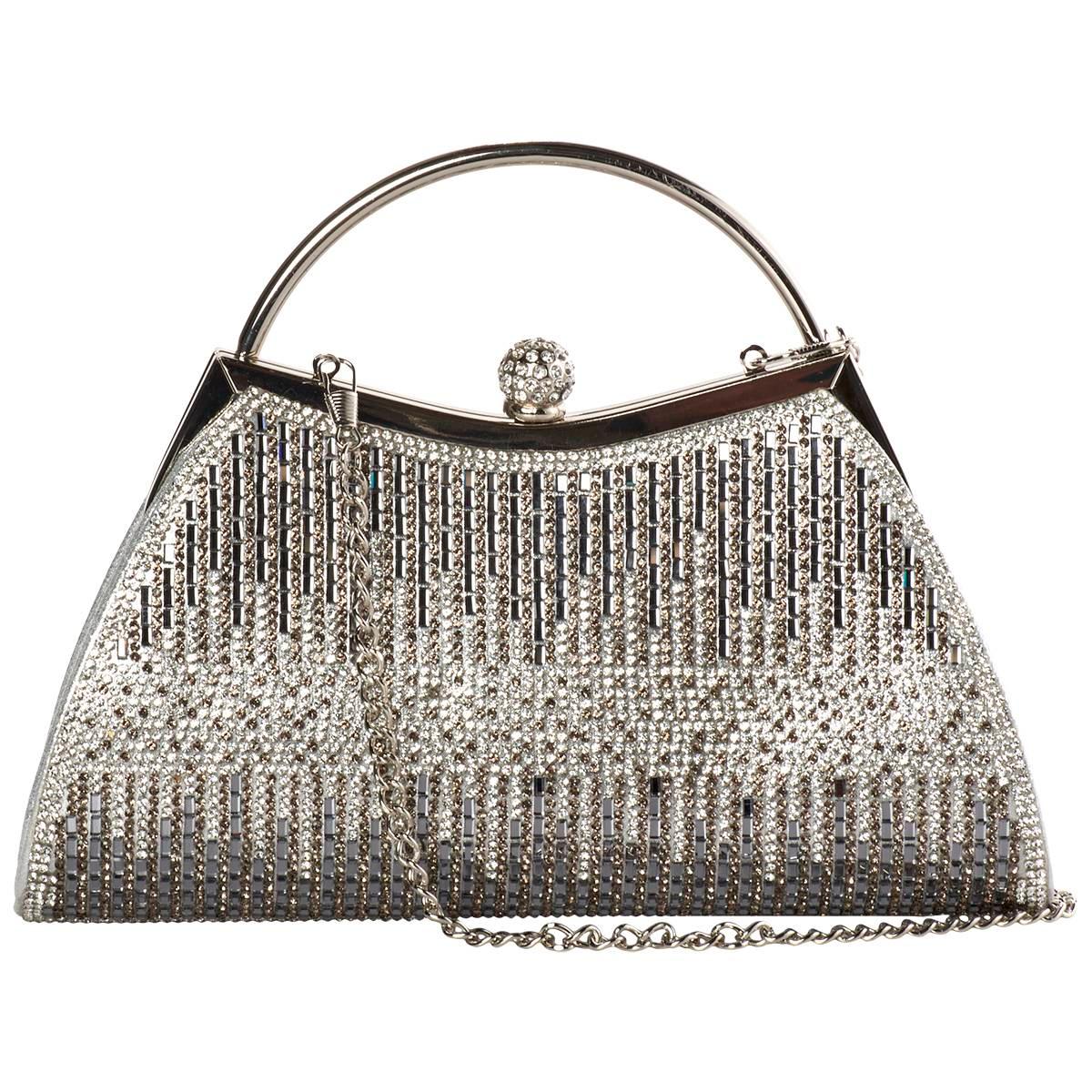 Click here for DMargeaux Rock Candy Top Handle Evening Bag prices