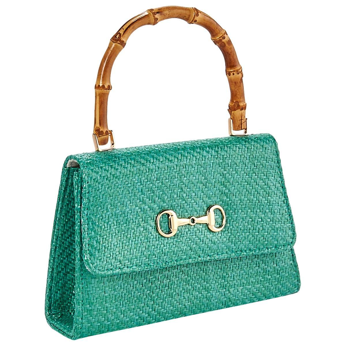 Click here for DMargeaux Straw Flap Evening Bag prices