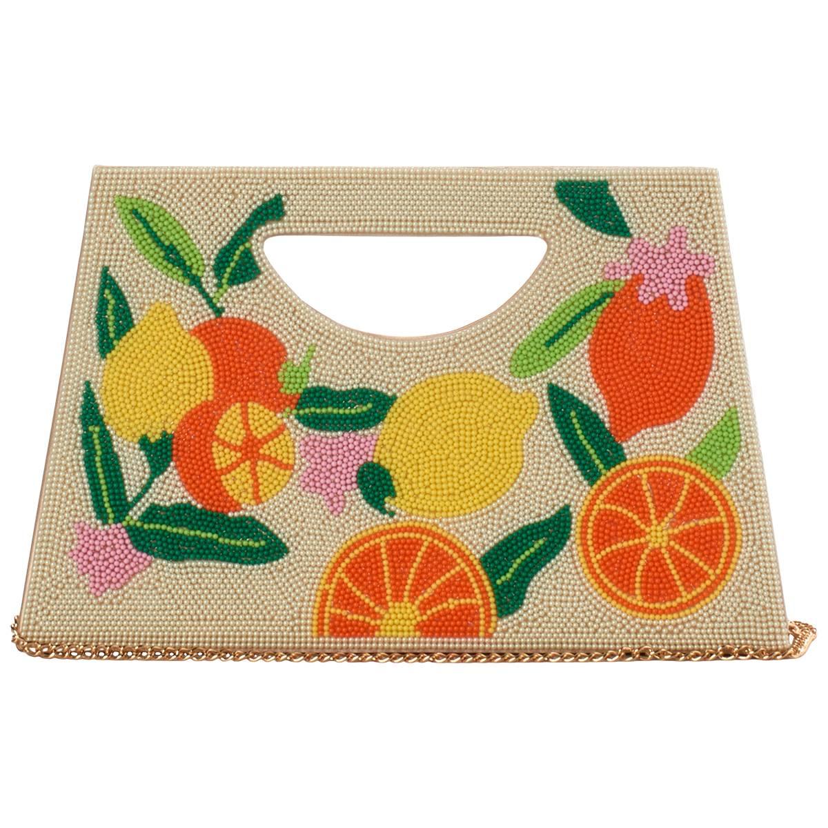 Click here for DMargeaux Beaded Fruit Evening Clutch prices