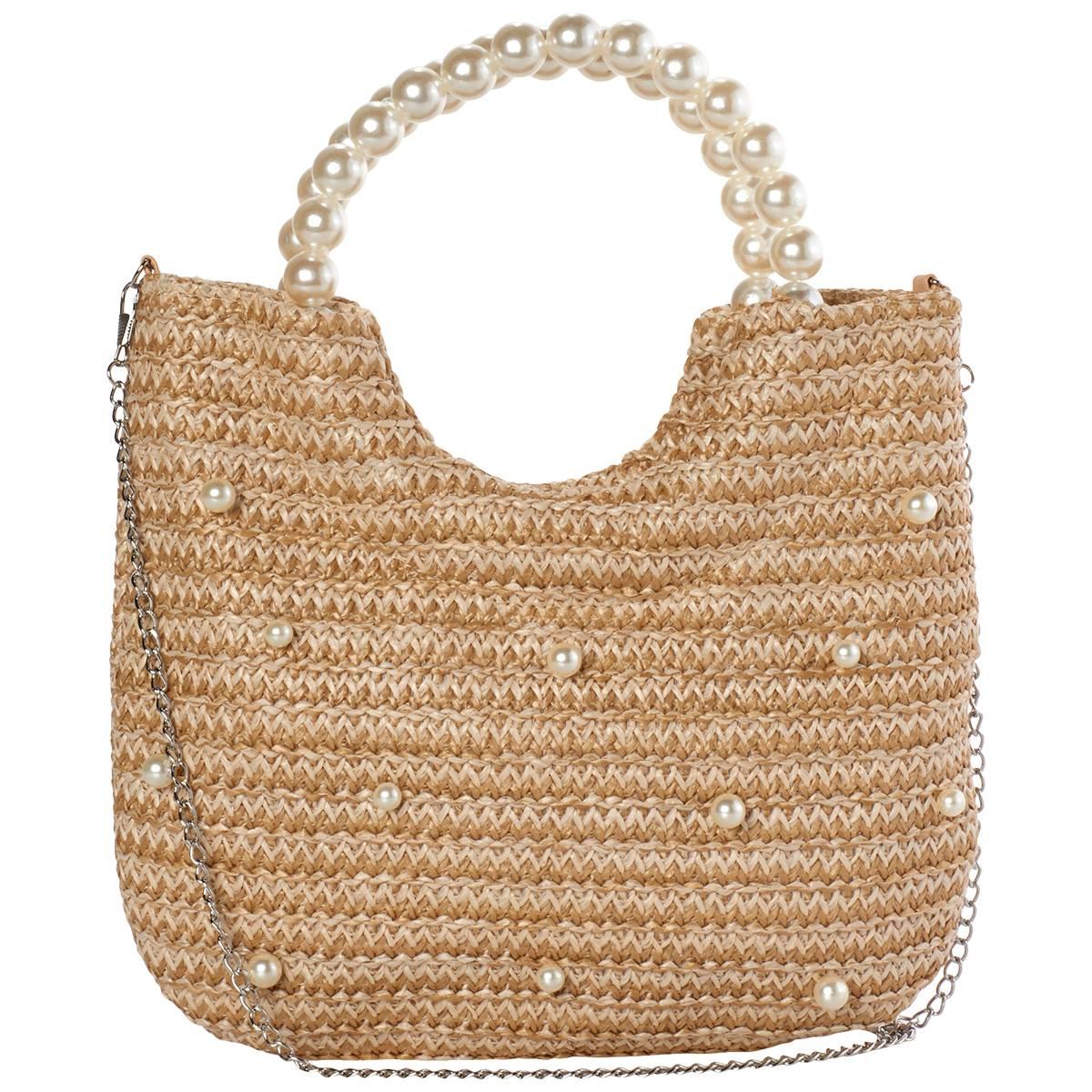Click here for DMargeaux Straw Pearl Satchel prices