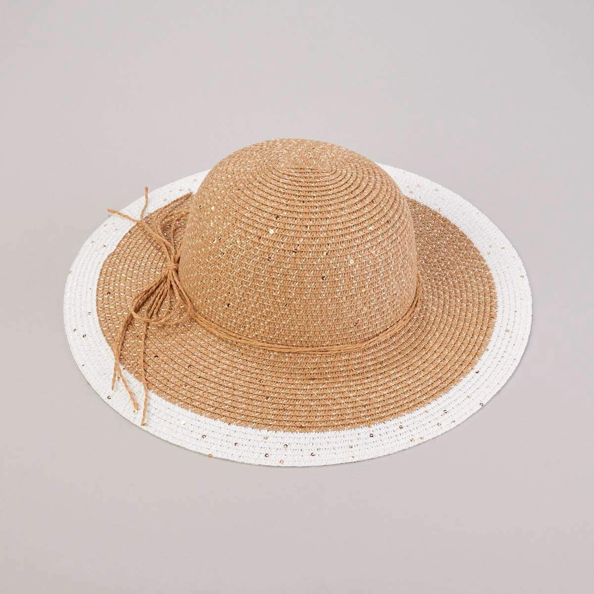 Click here for Womens Madd Hatter Shimmer Large Brim w/ Band Stra... prices