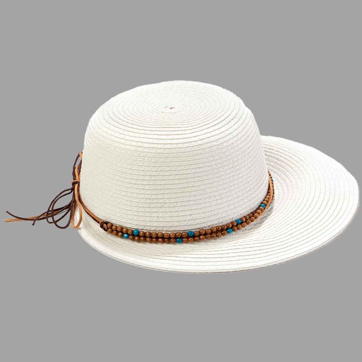 Click here for Womens Mad Hatter Face Framer Hat w/ Beads prices