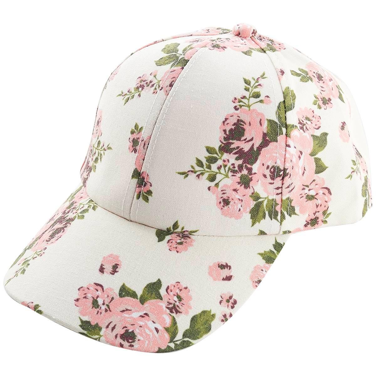 Click here for Womens Madd Hatter All Over Floral Baseball Cap prices