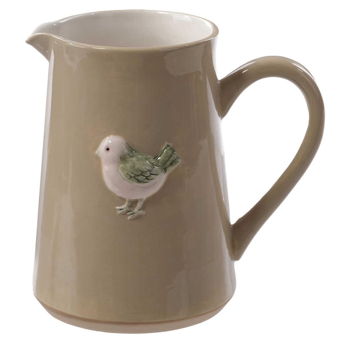 Click here for Ceramic/Stainless Steel Bird Pitcher prices