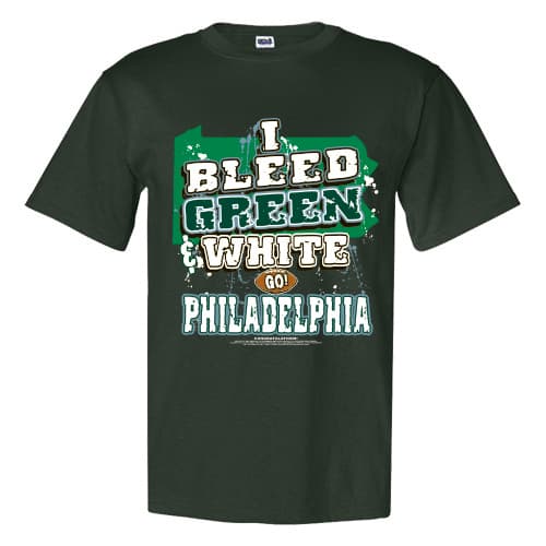 Click here for Mens Encore I Bleed Philadelphia Football Tee prices