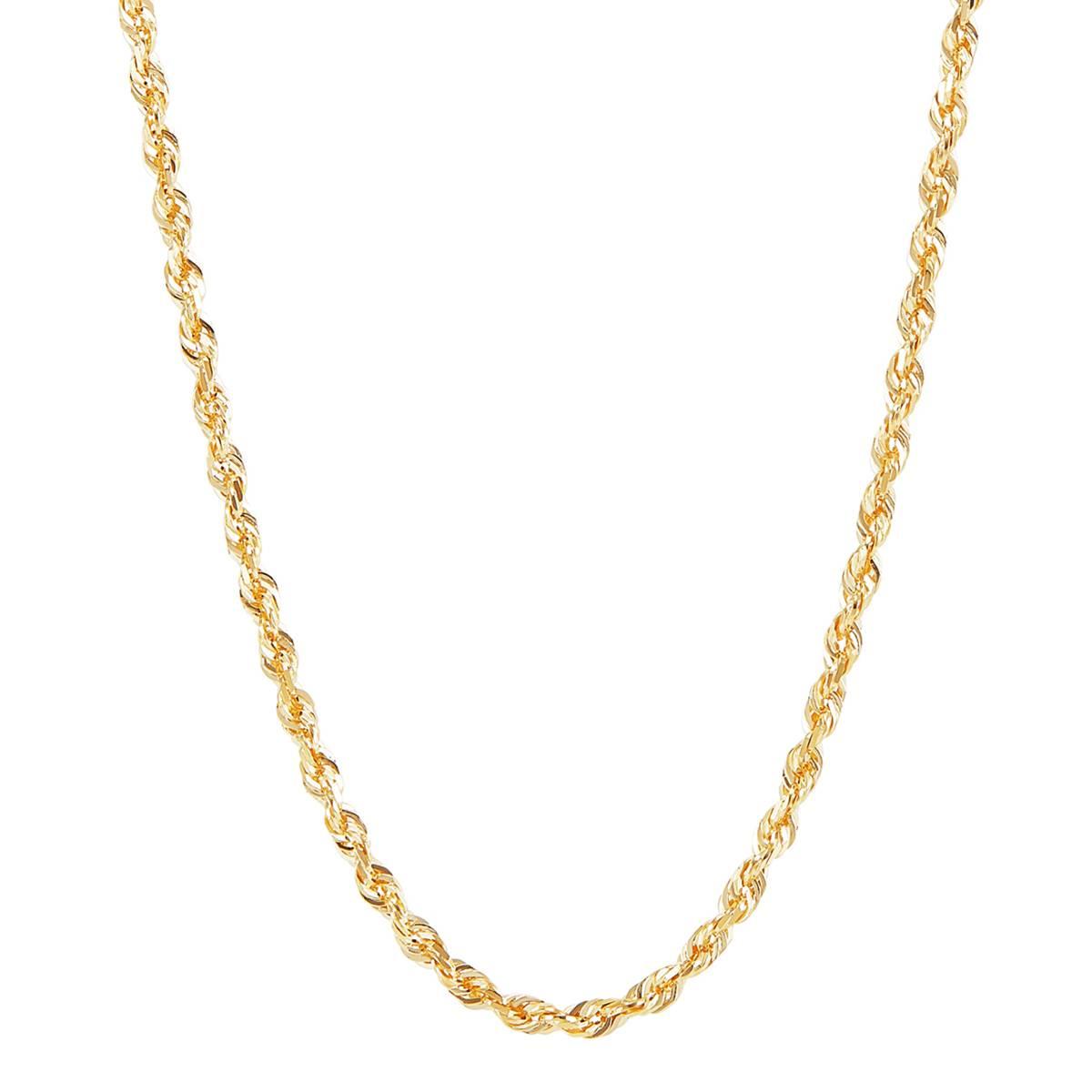 Click here for Gold Classics(tm) Yellow Gold 20in. Glitter Rope C... prices