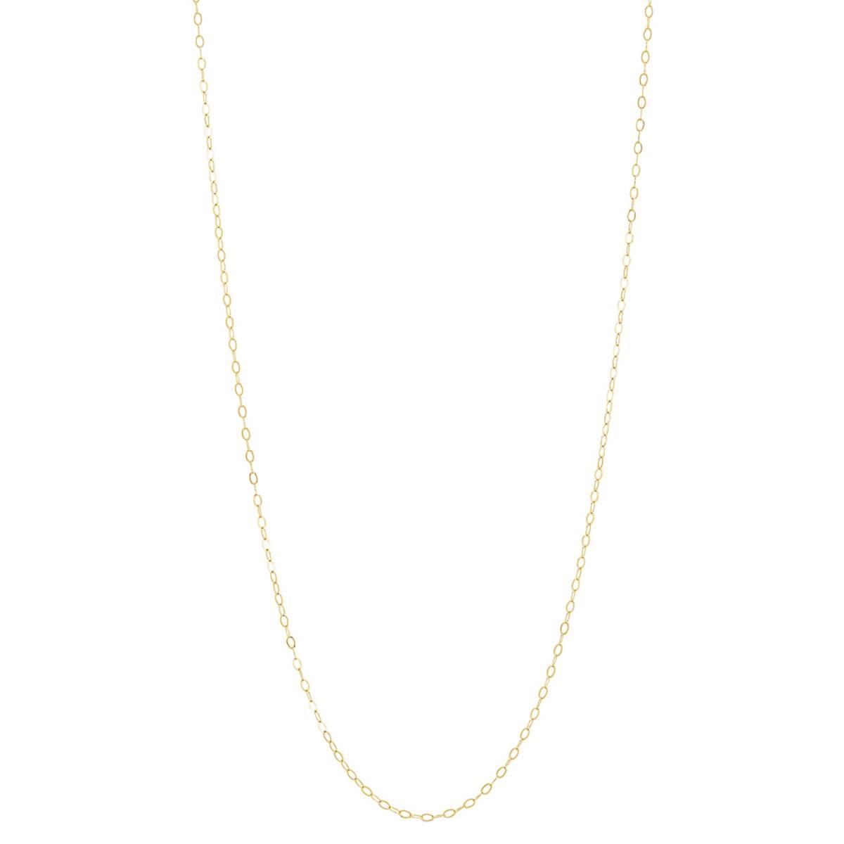 Click here for Gold Classics(tm) Yellow Gold Hammered 14in. Cable... prices