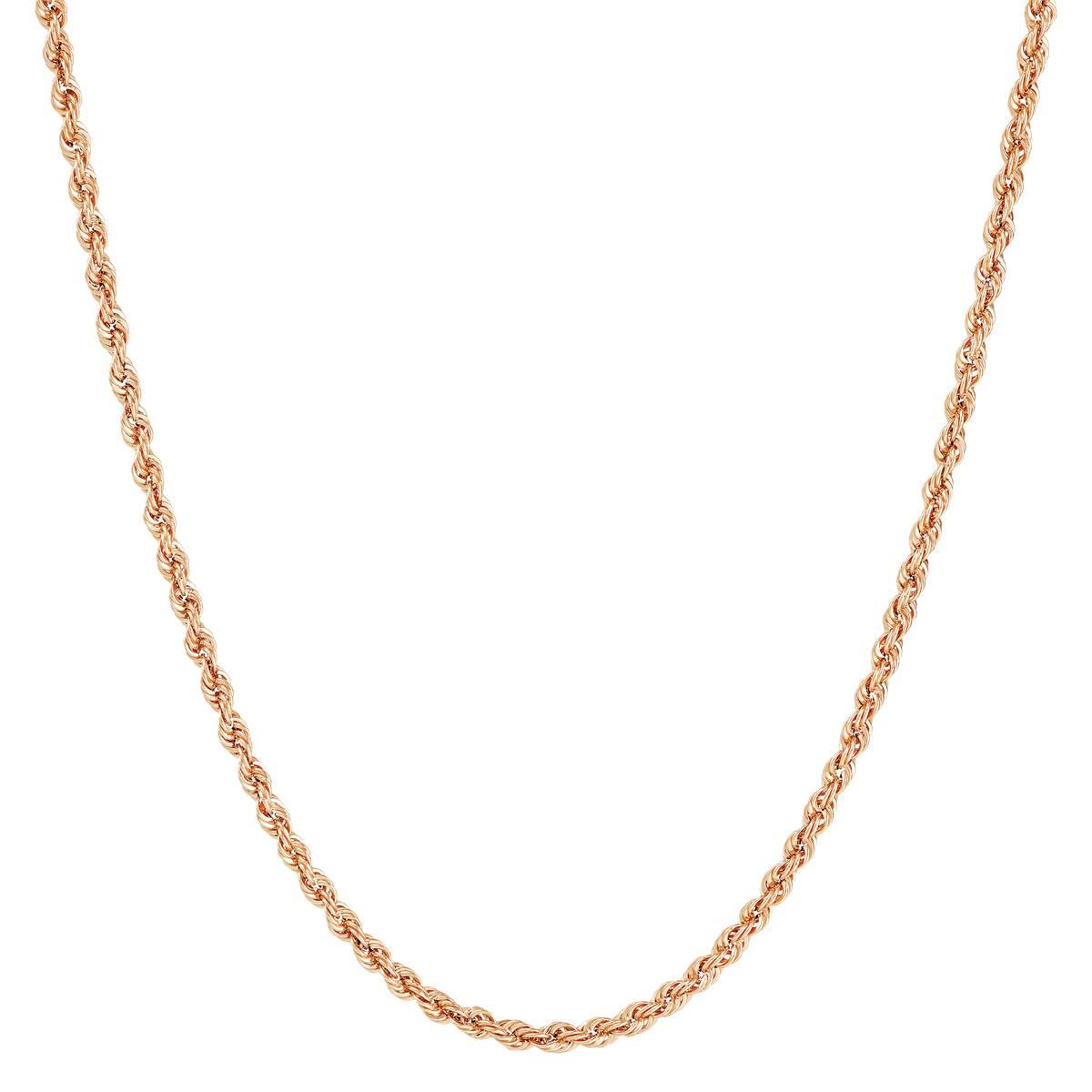 Click here for Gold Classics(tm) 22in. 10kt. Rose Gold Hollow Shi... prices